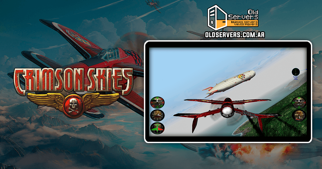 Crimson Skies Online en 2026 · Multiplayer Red Privada 24/7 | OldServers